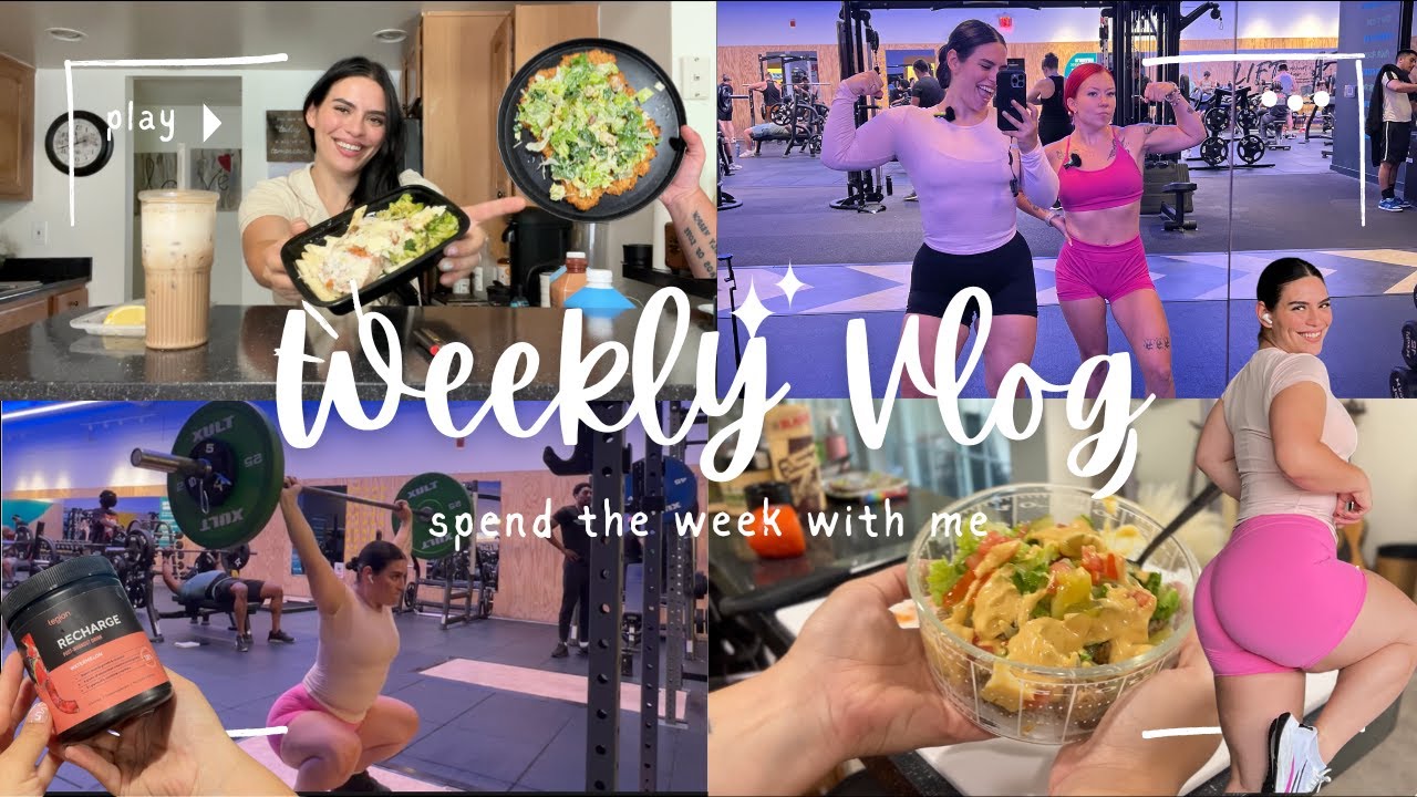 WEEKLY FITNESS VLOG: Olympic Weightlifting, Losing Fat, Healthy meals ...