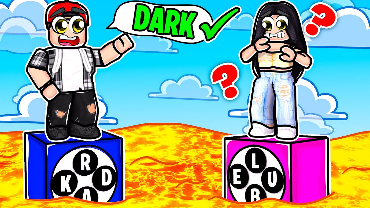 ROBLOX CREATE WORDS OR DIE - YouTube