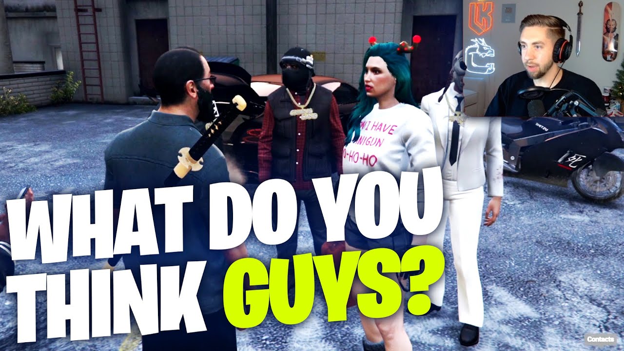 Desh asks Mr. K if she can have a CG Chain | NoPixel GTA RP - YouTube