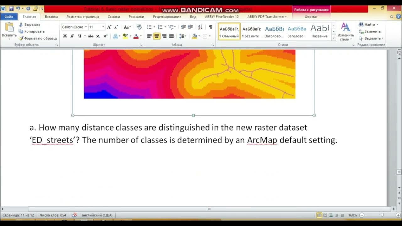 Tutorial: Global operations- Euclidean distance (in ArcMap) - YouTube