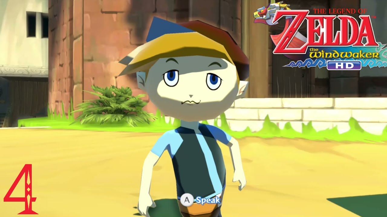 The Legend of Zelda: The Wind Waker HD Part 4 - Windfall Island - YouTube