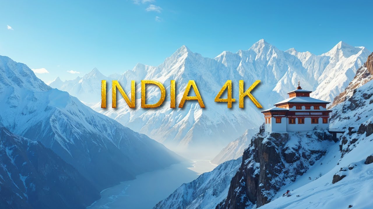 Incredible India 4K | The Real India Revealed from the Sky 🌏 | Drone ...
