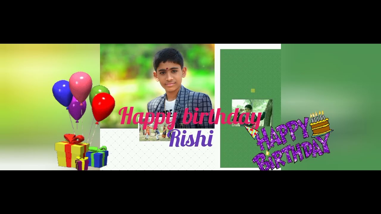 happy birthday...... RISHI you are my love .... and everything.... 🎂🍫💐🤝 ...