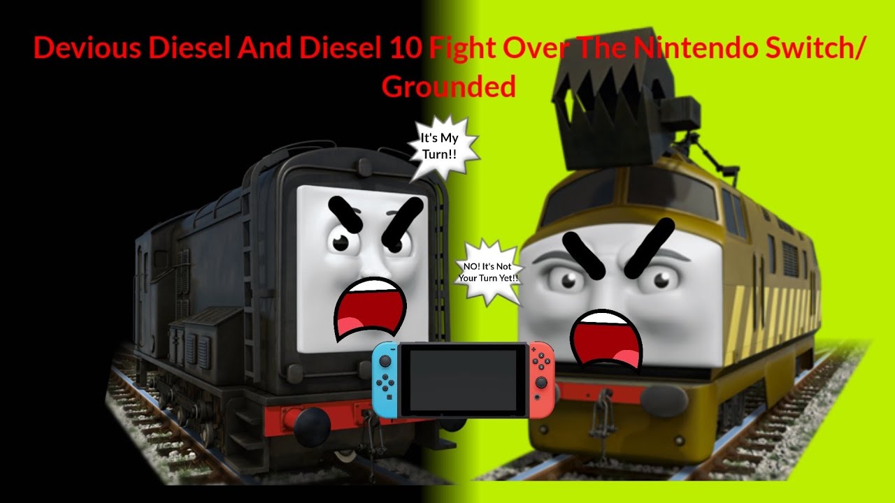 Devious Diesel And Diesel 10 Fight Over The Nintendo Switch/Grounded ...
