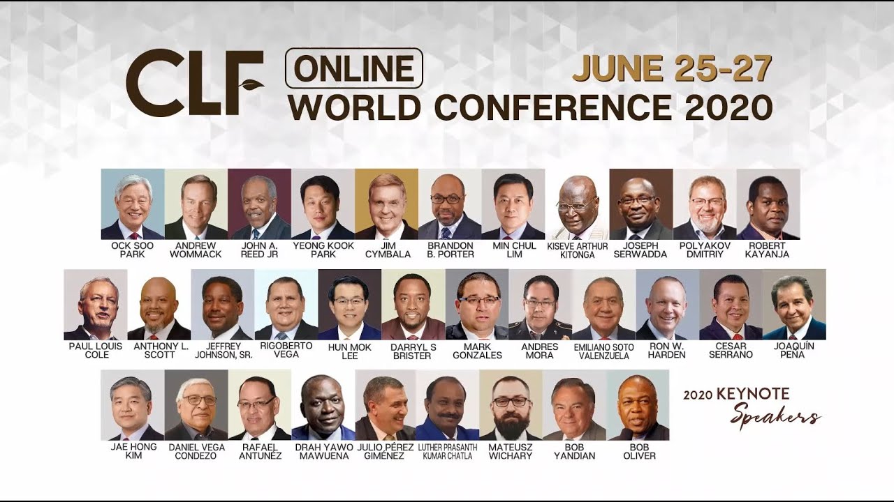 2020 CLF Online World Conference with the Best Speakers - YouTube