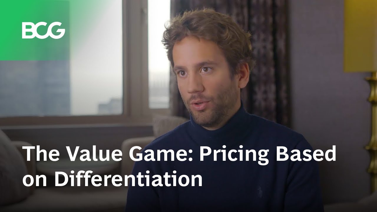 The Value Game: Pricing Based on Differentiation - YouTube