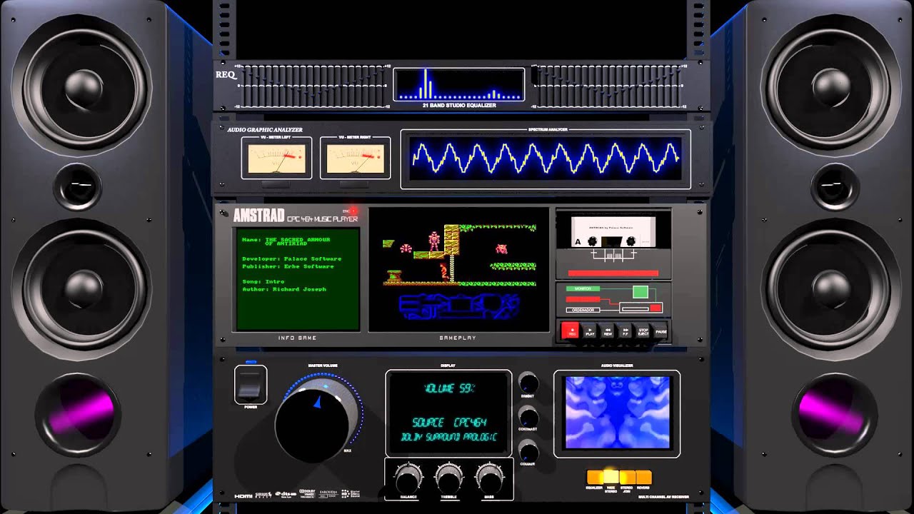 Amstrad CPC Music #03 ANTIRIAD - YouTube