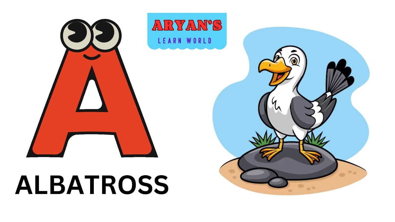 Alphabet wise birds name| birds name for kids| a to z birds name - YouTube