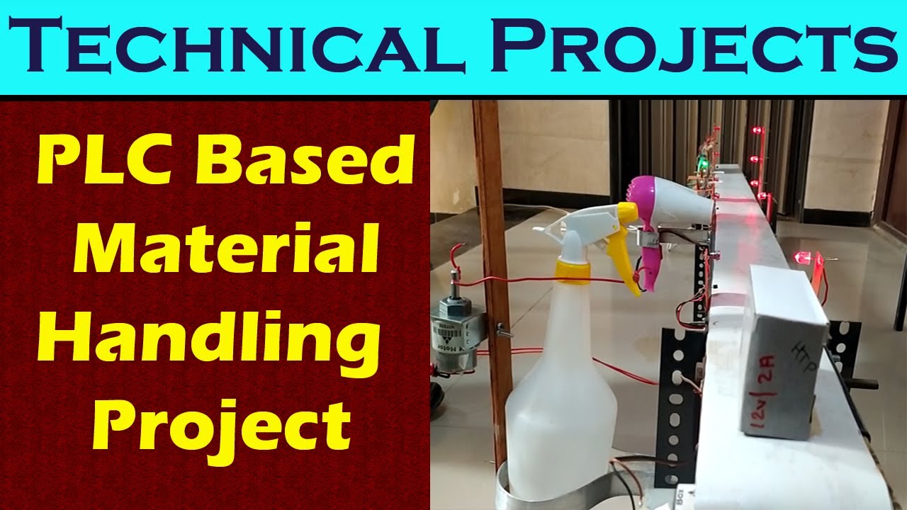 PLC based material handling system | Top Engineering Projects | diploma ...