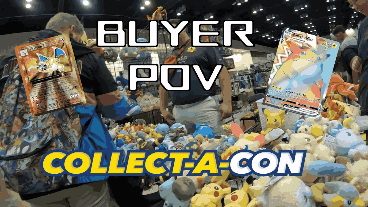 Spending nearly $1000 on Pokemon! Collect a Con 2024 - YouTube