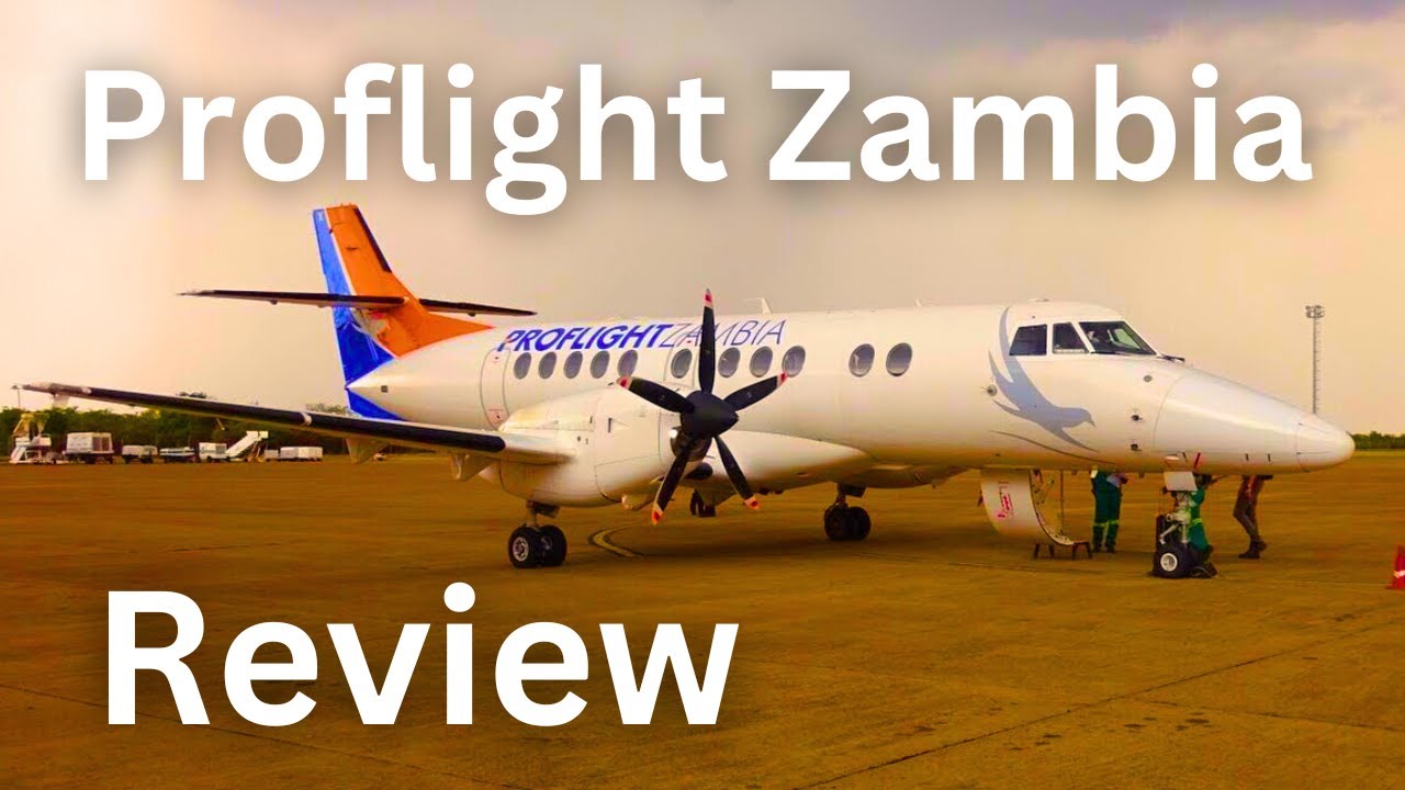 My First Local Flight | Lusaka - Ndola | Proflight Zambia - YouTube