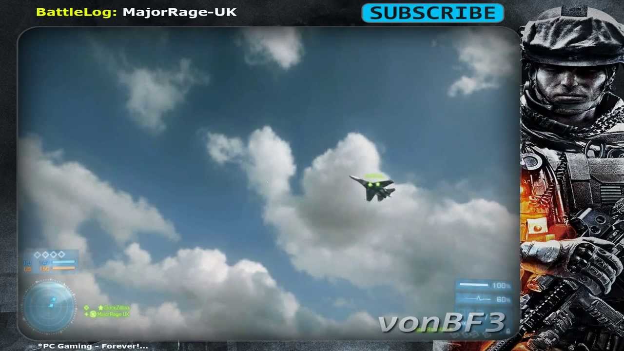 Battlefield 3 - Flying and Jets Montage/Stunts #1 - YouTube
