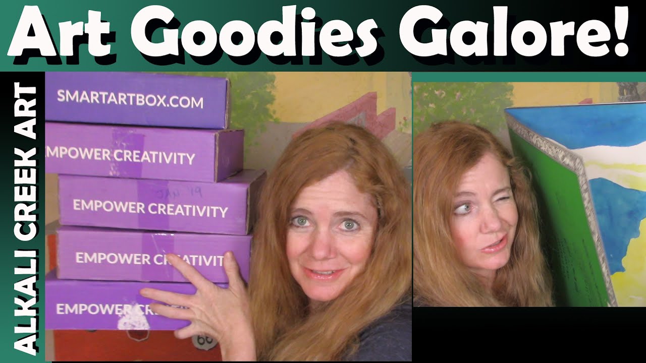 Art Goodies Galore - See What's Coming Up! - YouTube