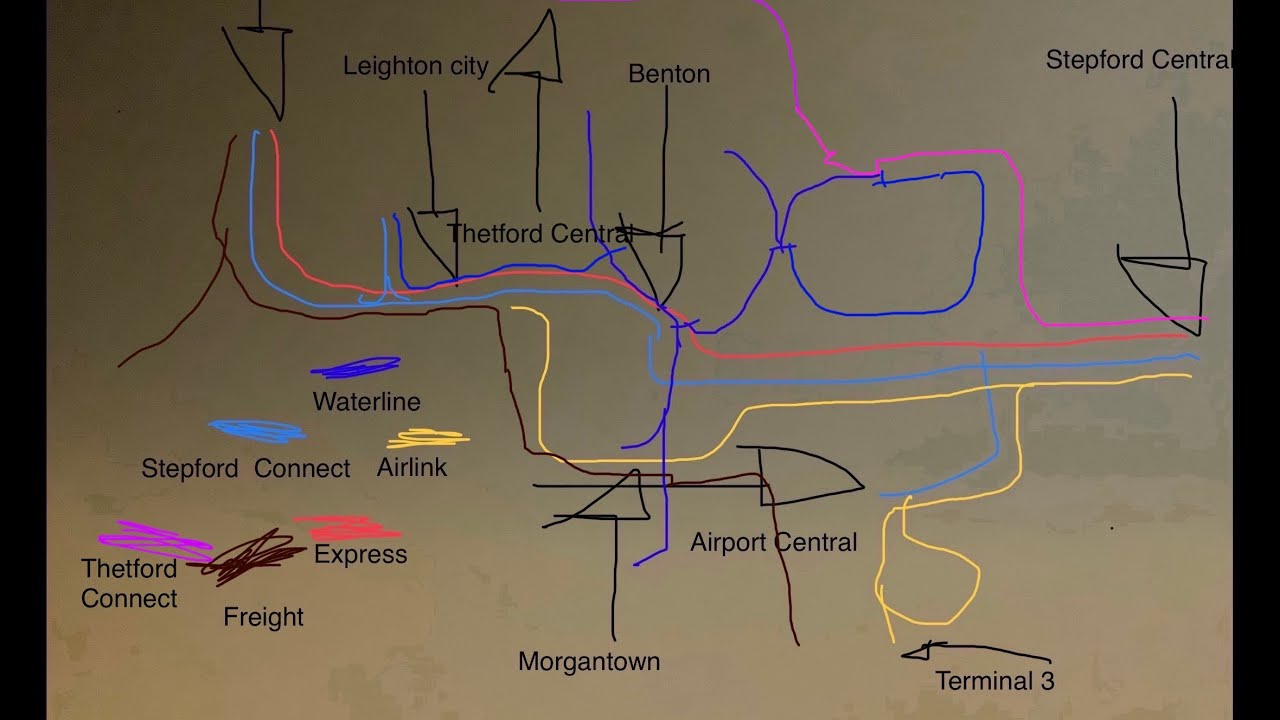 The future of the Stepford County Railway map - YouTube