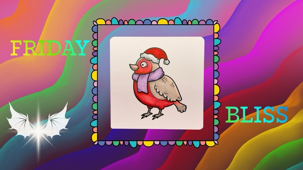 FBS-Ep. 4 Friday Bliss | Robin Red Breast | @ColoringBliss - YouTube