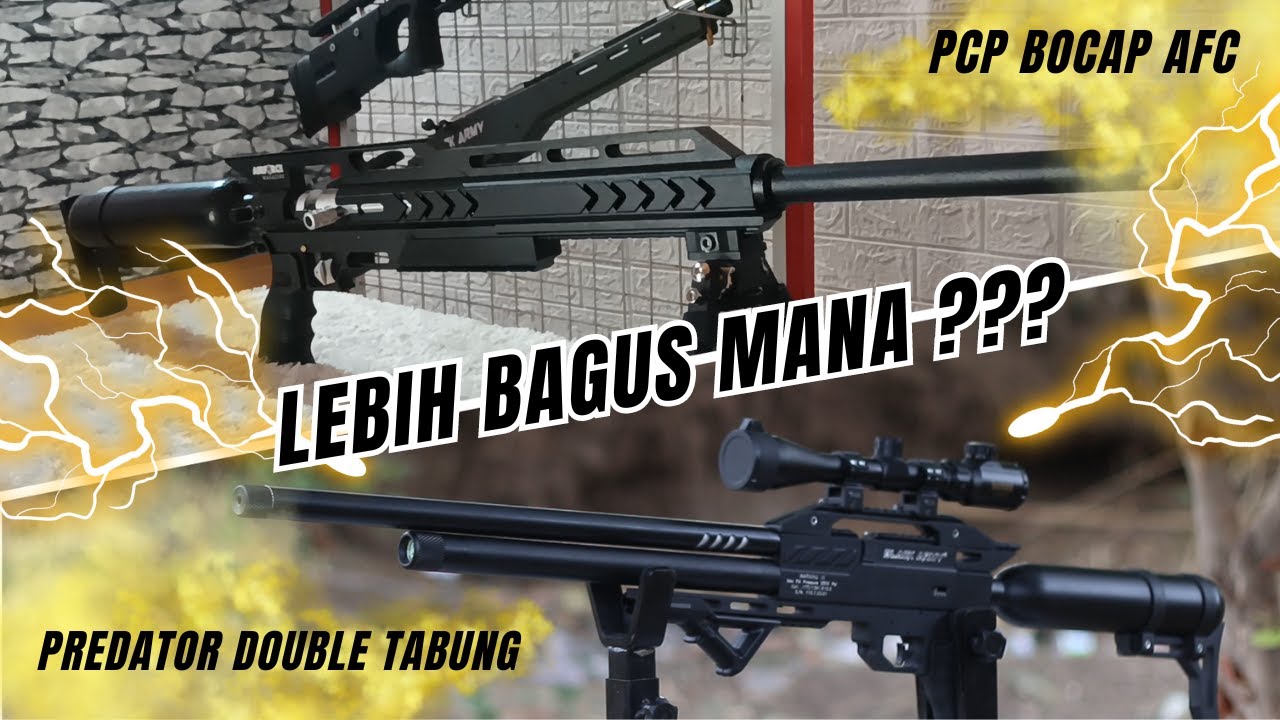 PCP KELAS SULTAN !! MENDING BELI MANA , PCP PREDATOR DOUBLE TABUNG atau ...