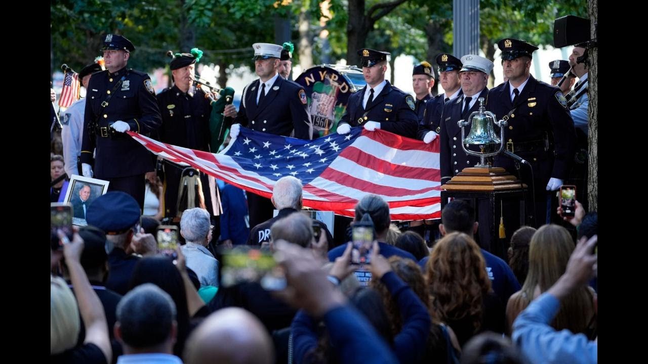 New York marks September 11 anniversary - YouTube