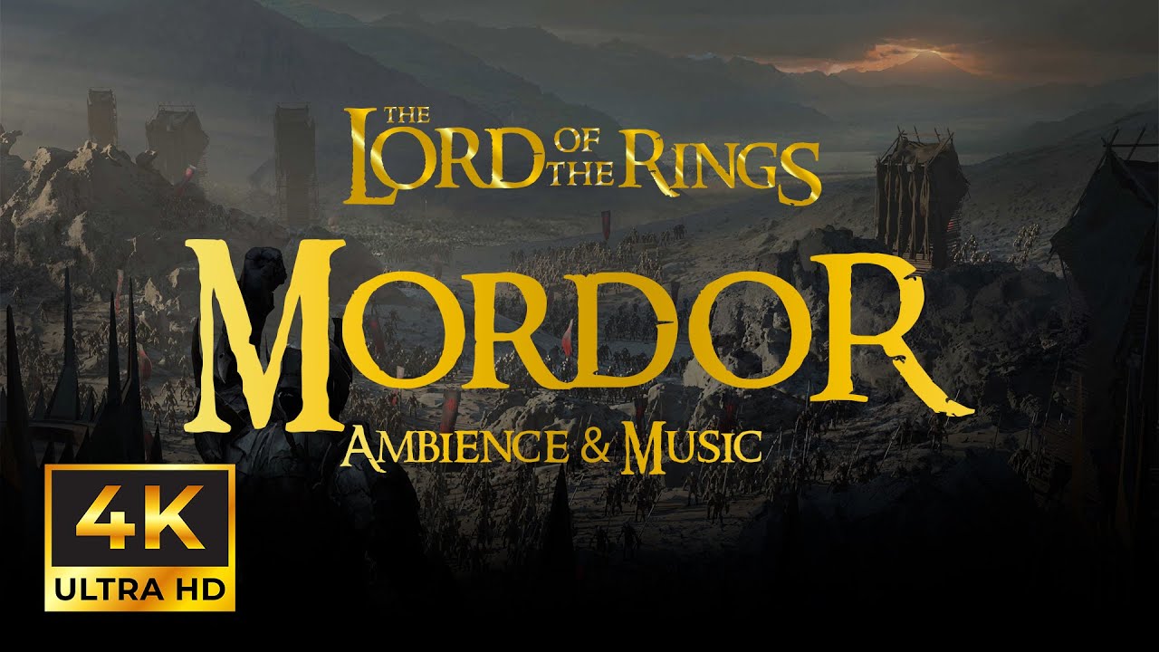 Lord of the Rings Music & Ambience | LOTR Mordor Theme - YouTube