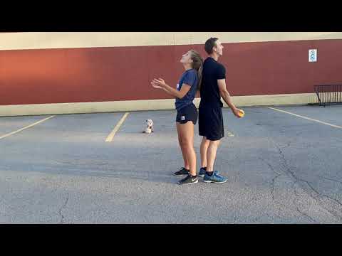 Back to Back Overhead Pass and Catch - YouTube