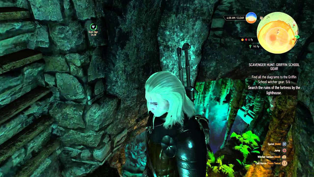 How to get the hidden treasure by the lighthouse in witcher - YouTube