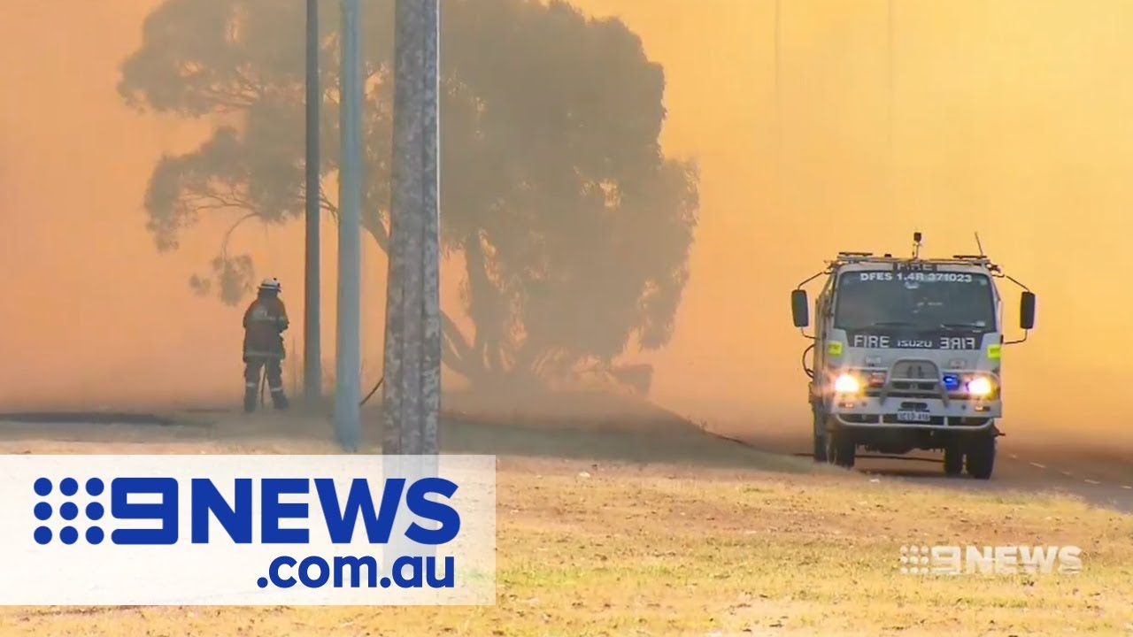 Bushfire burns through Forrestdale in Perth’s south | Nine News ...