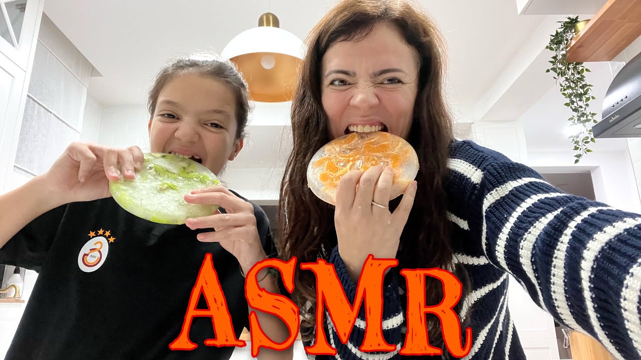 TİKTOK AKIMI ASMR VİDEOSU 2 / Bu Sefer Bol Malzemeli Yaptık - YouTube