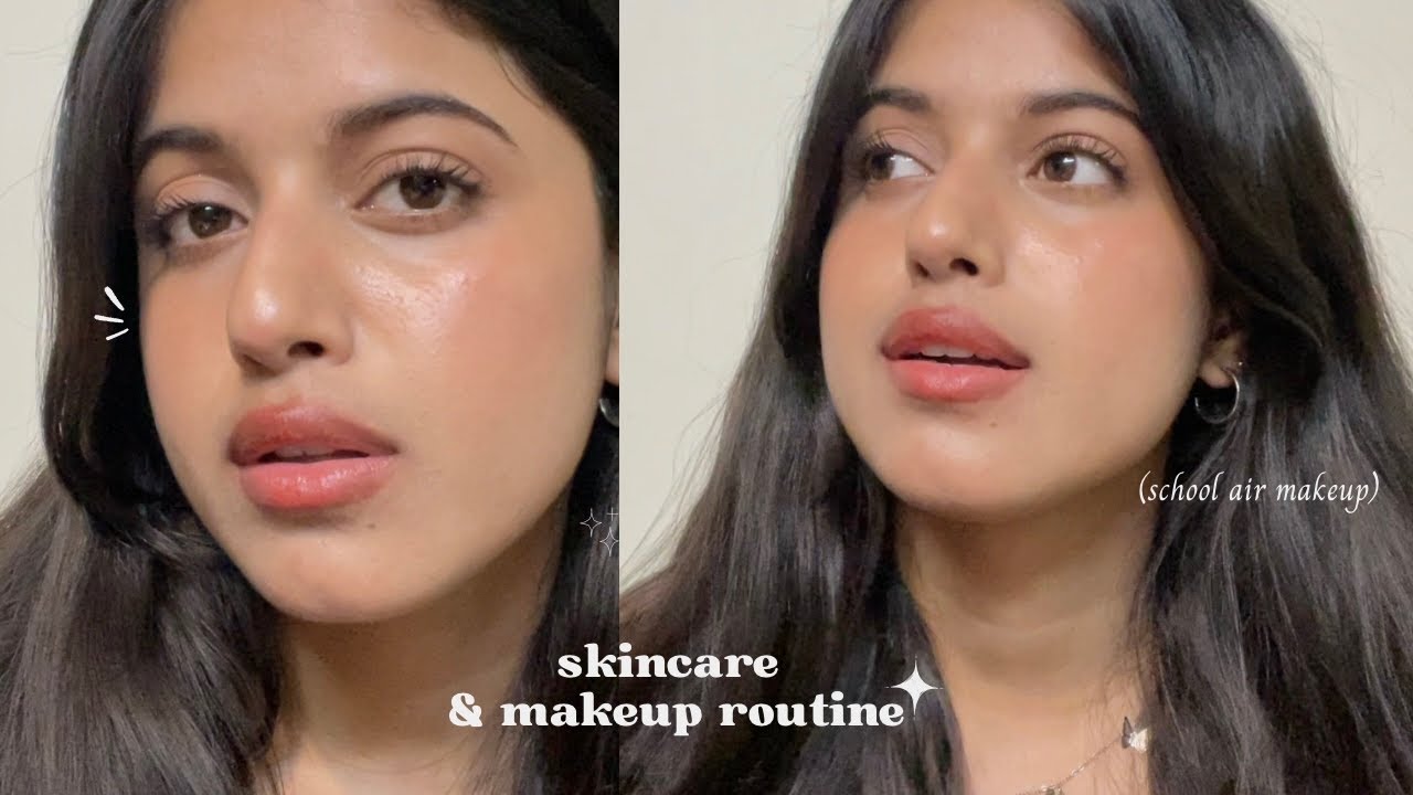 my everyday skincare & makeup routine🎀 (minimal & affordable) - YouTube
