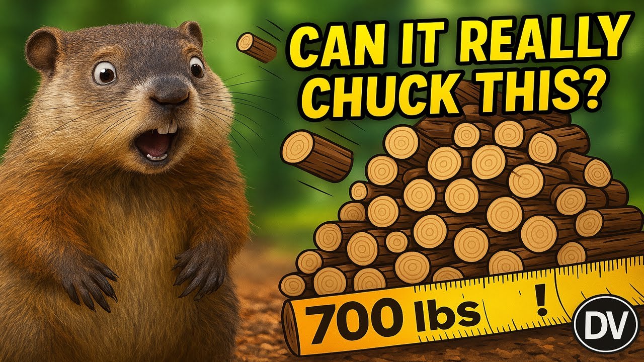 How Much WOOD Could a WOODCHUCK Chuck? (The SHOCKING Truth Revealed ...
