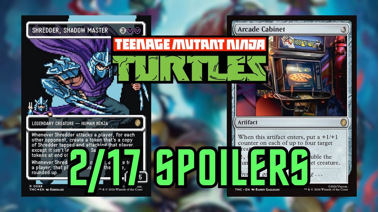 Teenage Mutant Ninja Turtles 2/17 Spoilers - Commander Cards, Art ...