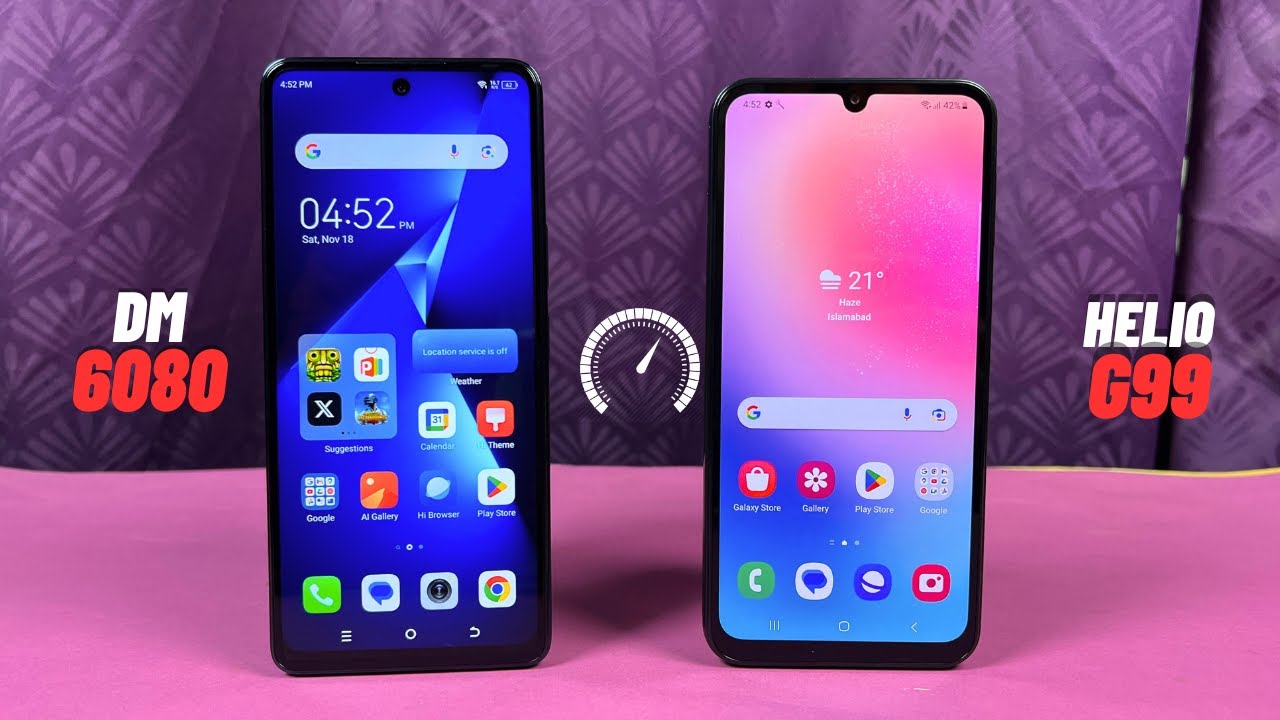 Tecno POVA 5 Pro 5G vs Samsung Galaxy A24 - Speed Test & Comparison ...