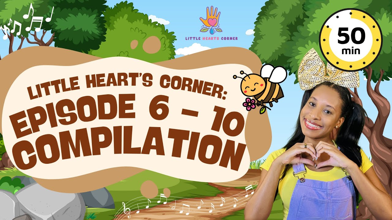50 Minutes of Fun & Faith! | Little Hearts Corner Episodes 5–10 ...