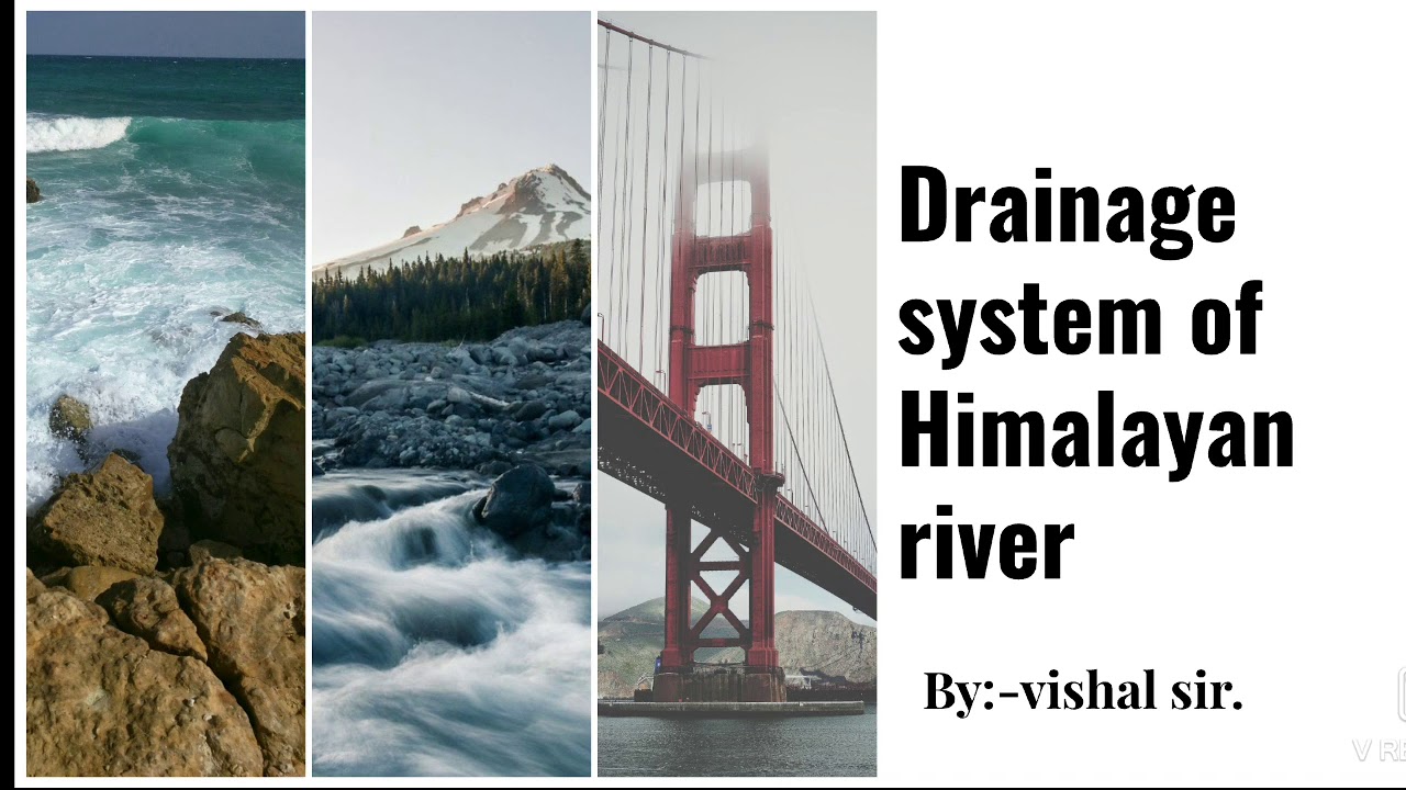 Drainage system of Himalayan rivers part-1 .#sindhu and its helping ...