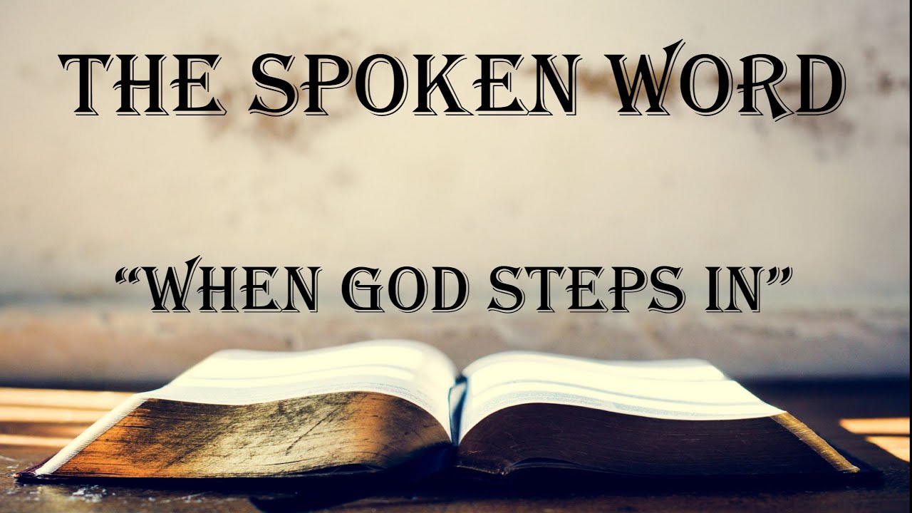 When God Steps In 4-4-2020 - YouTube