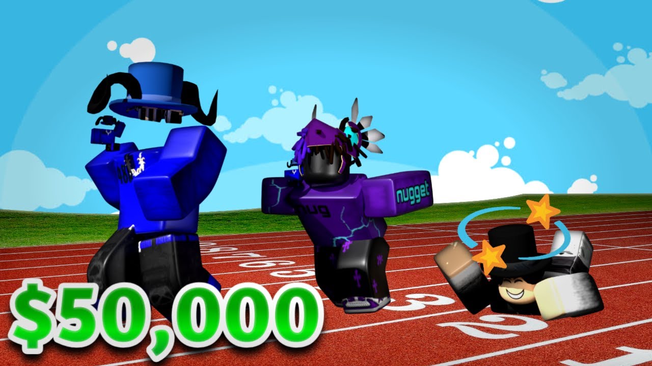 RACE For $50,000 ROBUX - YouTube