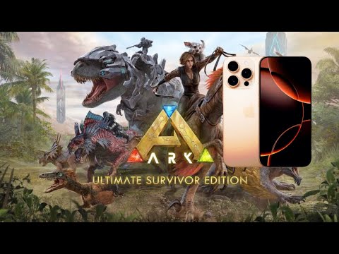 Ark Mobile ( IPhone 16 Pro ) Test Gaming - YouTube
