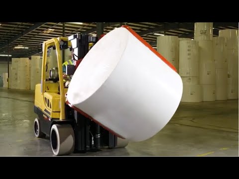 Paper Roll Clamps for Lift Trucks - Reduce Roll End Damage and Handle ...