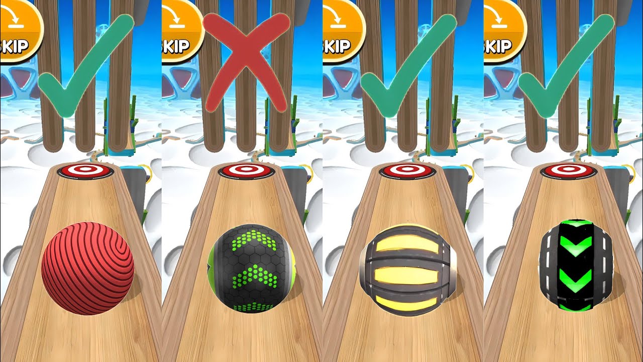 🏀 Going Balls VS Rollance Balls VS Action Ball Games New Race 104 ...