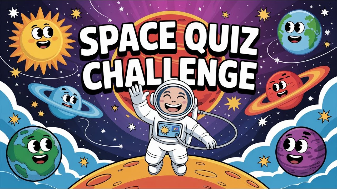 Space Quiz Challenge | Test Your Solar System Knowledge! | Chillipop ...