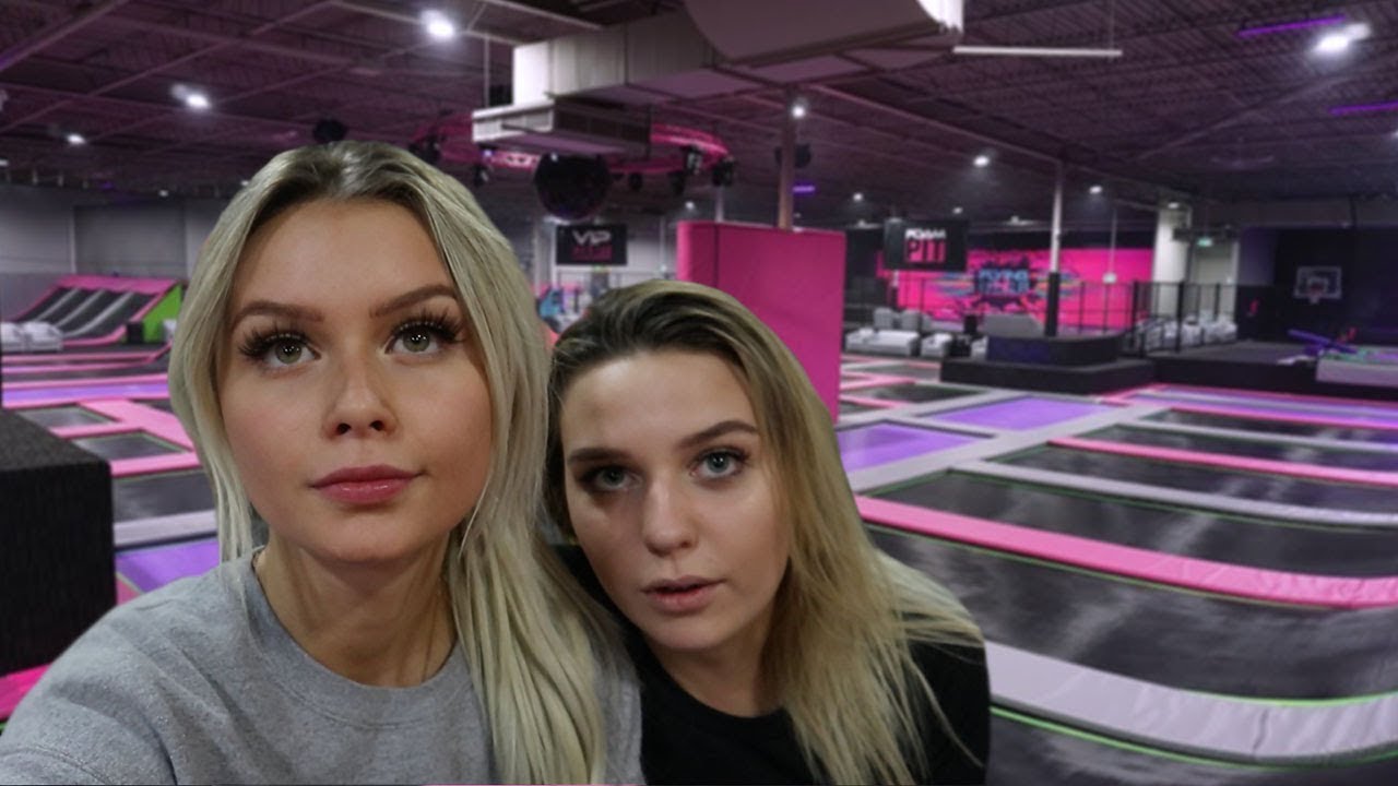 INSANE TRAMPOLINE PARK - YouTube