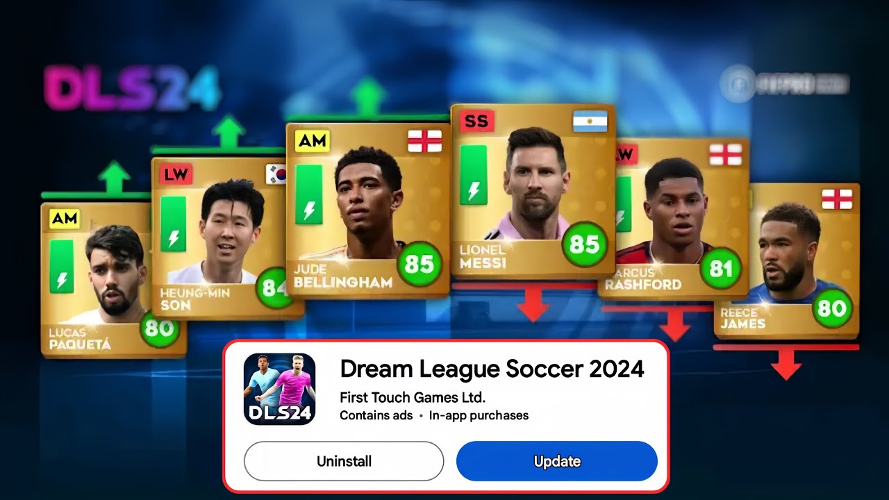 DLS24 UPDATE| DREAM LEAGUE SOCCER 2024 OFFICIAL UPDATE | DLS24 WINTER ...