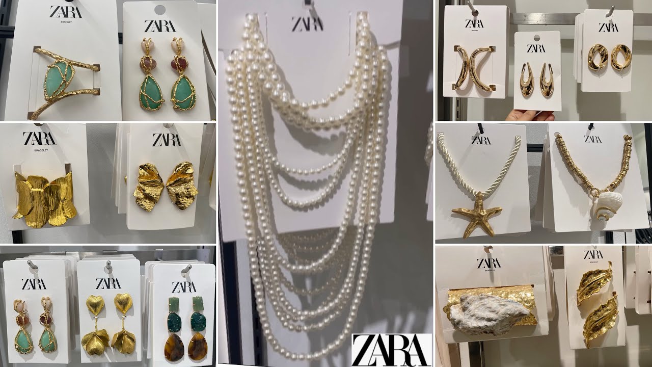 ZARA JEWELRY AND ACCESSORIES NEW COLLECTION / MARCH 2024 - YouTube
