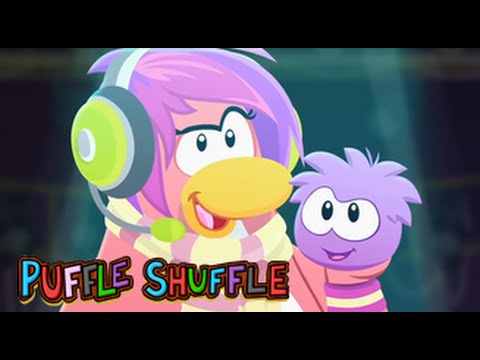 Club Penguin - Puffle Shuffle - YouTube