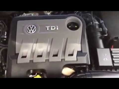 2015 Passat 2.0 TDI Engine Idle VW - YouTube