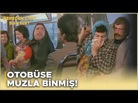 Nereden Çıktı Bu Velet Türk Filmi | Metin Otobüste Zor Anlar Yaşıyor...