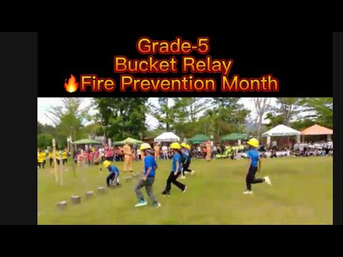 Grade -5 #fireprevention Month (Bucket Relay)Good job guy’s👏so proud of ...