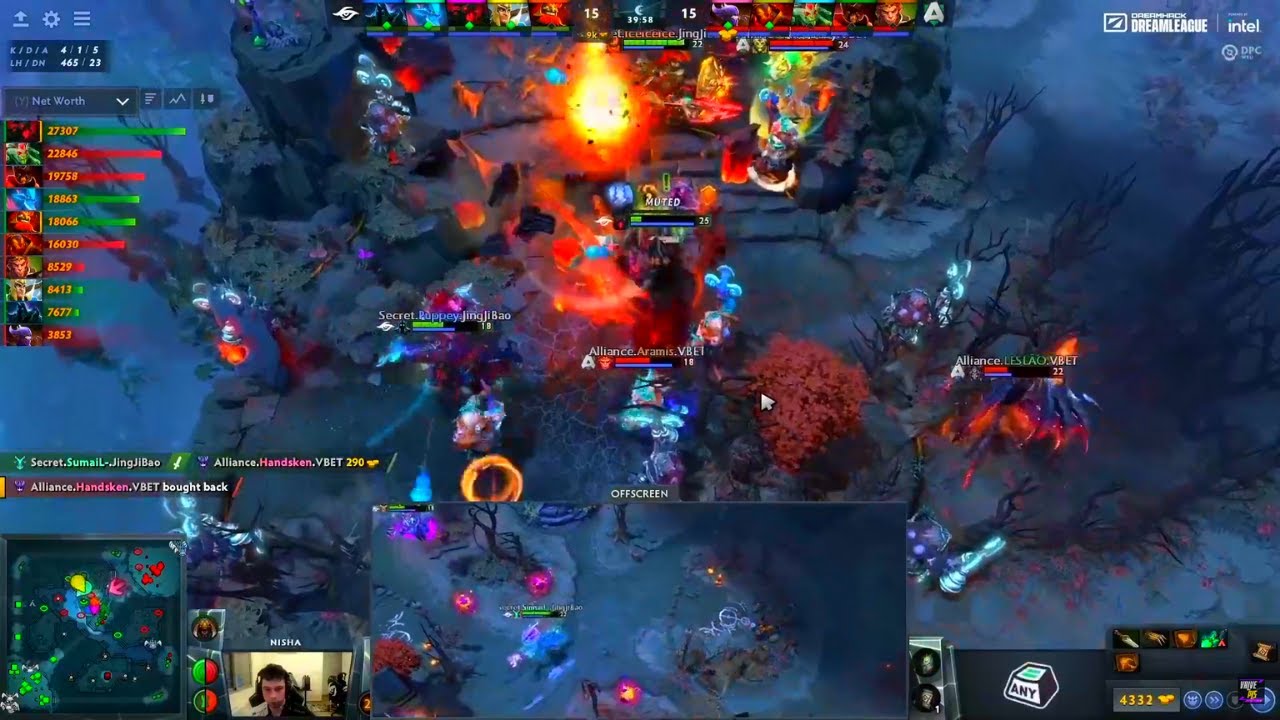 That God Like Arena By Ice Ice Ice To Save Nisha | Dota 2 Dpc ...