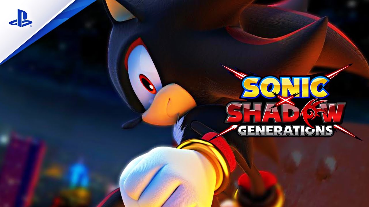 Finally got my child hood game Sonic Generations playing Shadow dlc ...