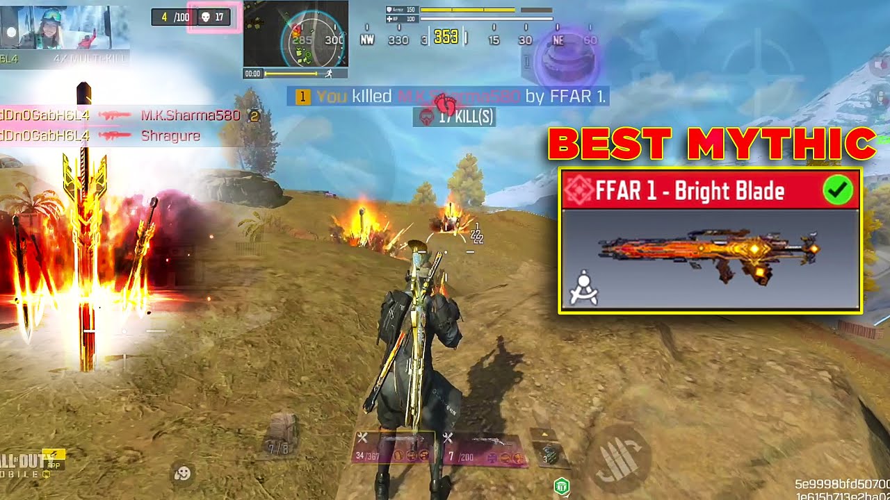 *NEW* FFAR-1 Bright Blade is #1 in Mythic List | Solo vs Squad using ...
