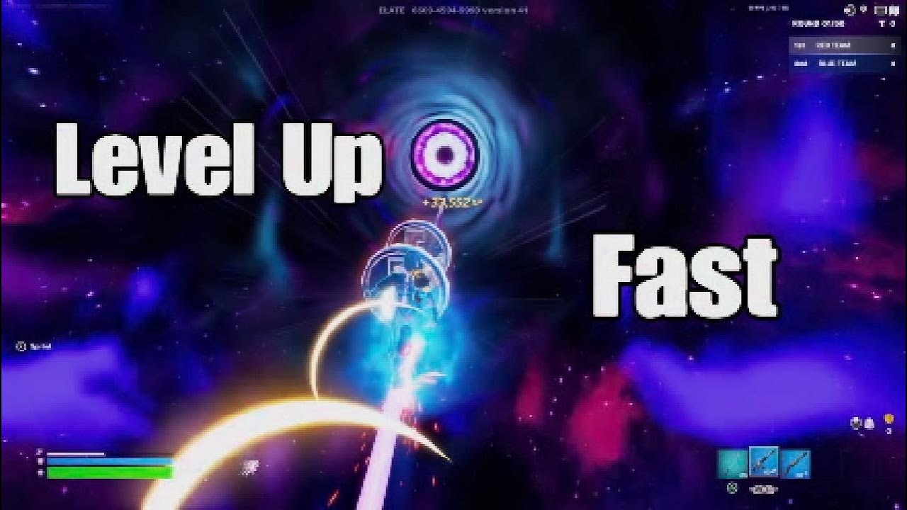Level Up FAST in Fortnite - Secret Map Season 4 - YouTube