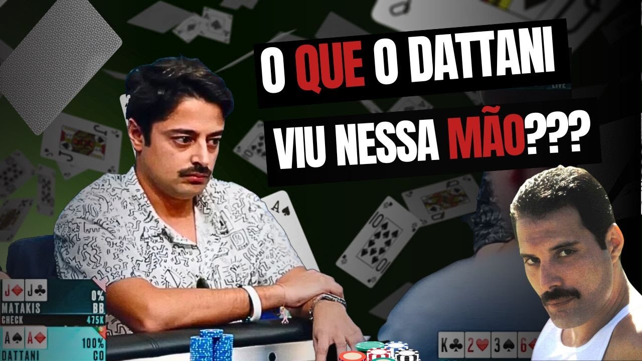 O que o Dattani viu nessa mão? 😱 - YouTube
